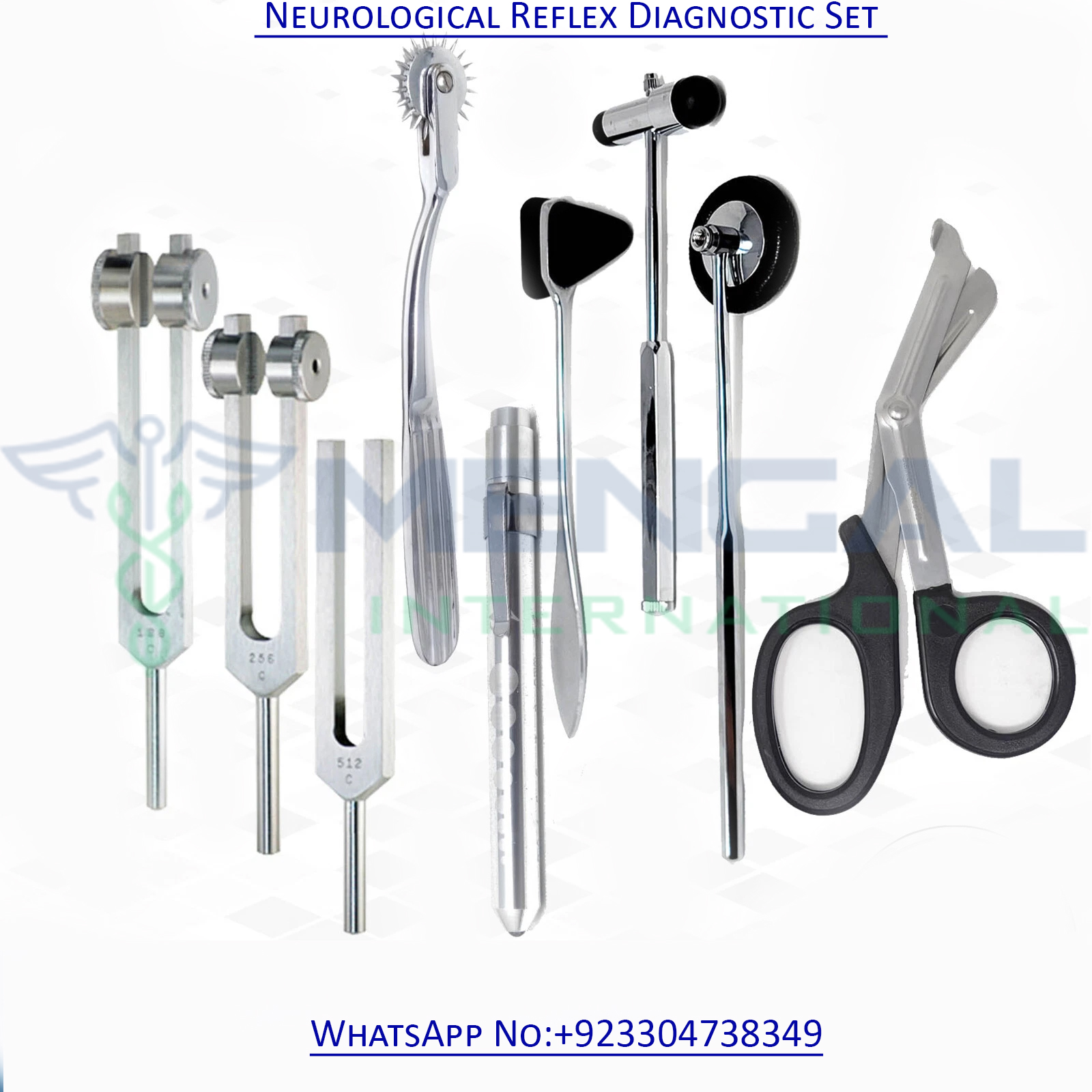 NEUROLOGICAL PERCUSSION REFLEX TAYLOR BUCK HAMMER PINWHEEL DIAGNOSTIC ...