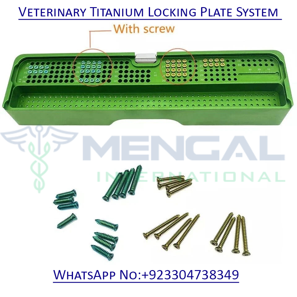Veterinary Titanium Locking Plate System – Pet Orthopedic Surgery Tools ...
